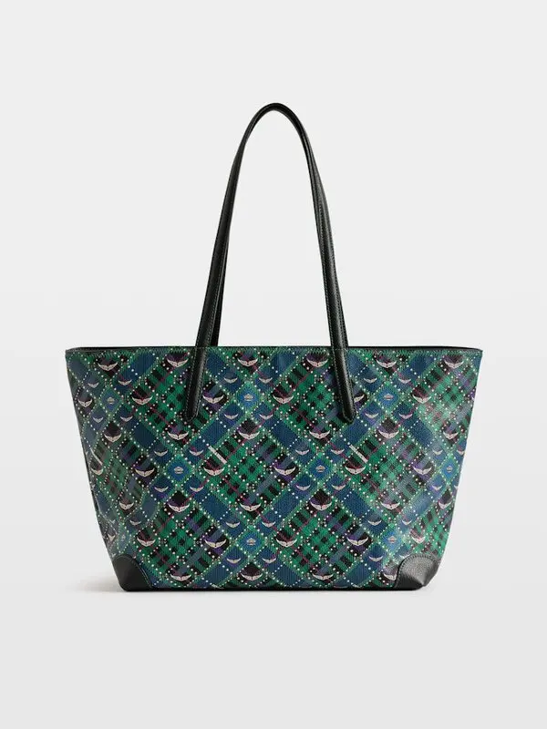 Zadig&Voltaire Z Shopper Punk Check Bag