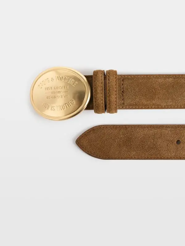 Zadig&Voltaire Colter Suede Belt
