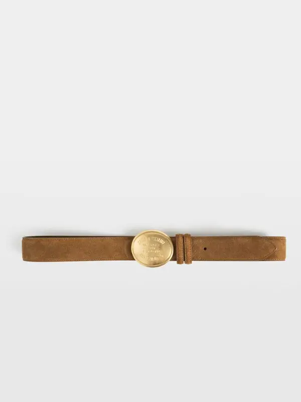 Zadig&Voltaire Colter Suede Belt - Cognac