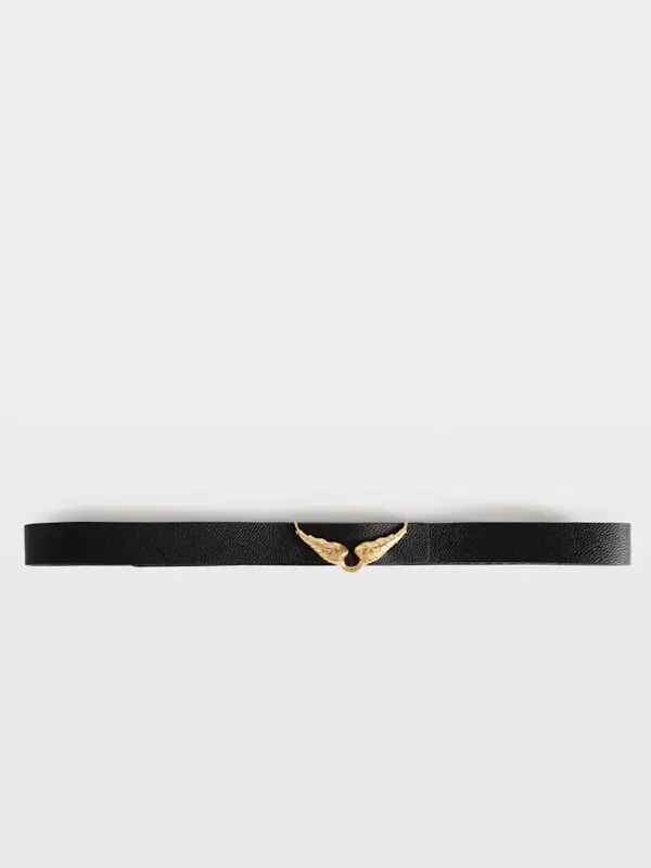 Zadig&Voltaire Reversible Leather Belt