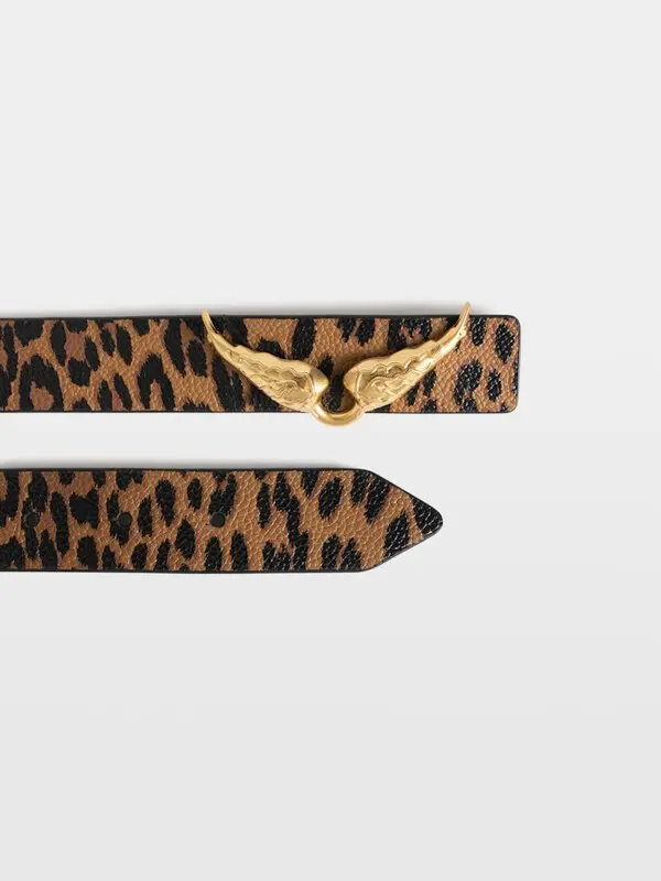 Zadig&Voltaire Reversible Leather Belt