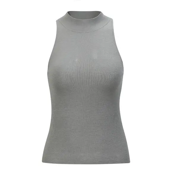 NUAJE NUAJE May Halterneck Wool And Silk Knit Tank