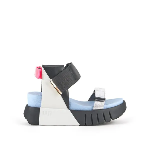 United Nude Delta Run Skyway Mix Platform Sandal