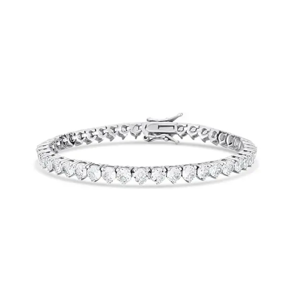 SHYMI Round Tennis Bracelet - Silver