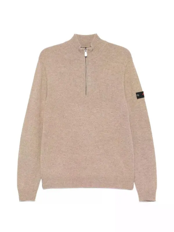 Peuterey Trebe Half-zip Logo-patch Sweater