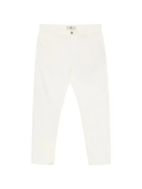 PT TORINO Corduroy Tapered Trousers - Neutrals