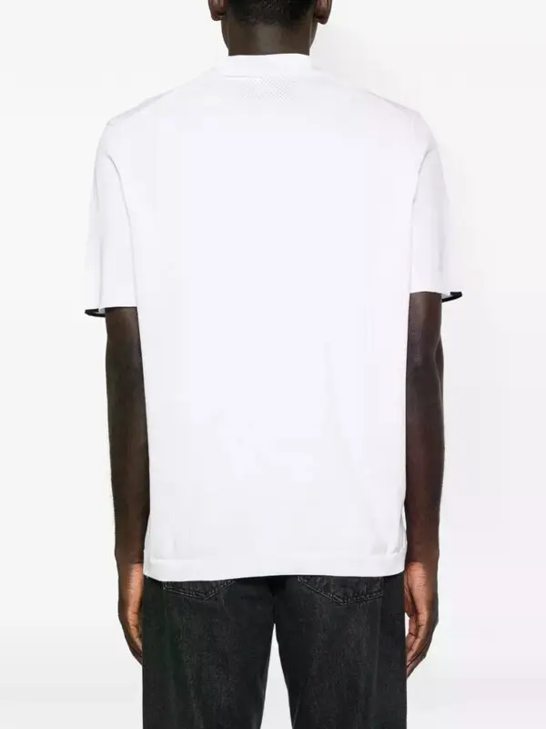 BOSS Ever-x Zip-fastening Logo-print Polo Shirt