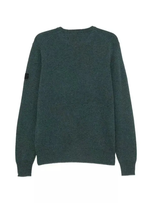 Peuterey Logo-patch Crew-neck Sweater