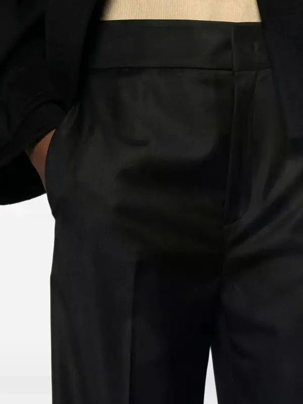 SA SU PHI Pressed-crease Wide-leg Trousers