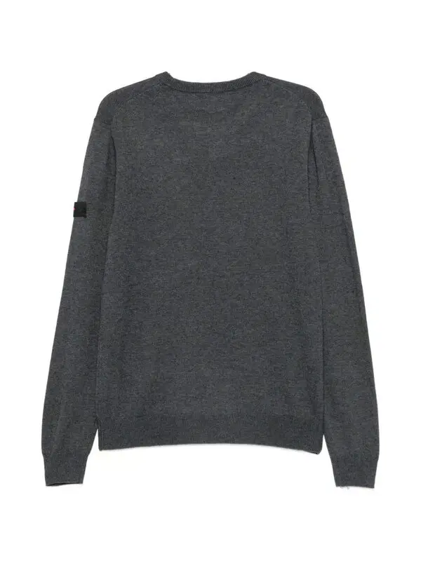 Peuterey Logo-patch Crew-neck Sweater