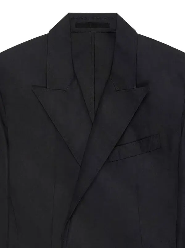 Givenchy Couture Seam Double-breasted Regular Jacket In Poplin