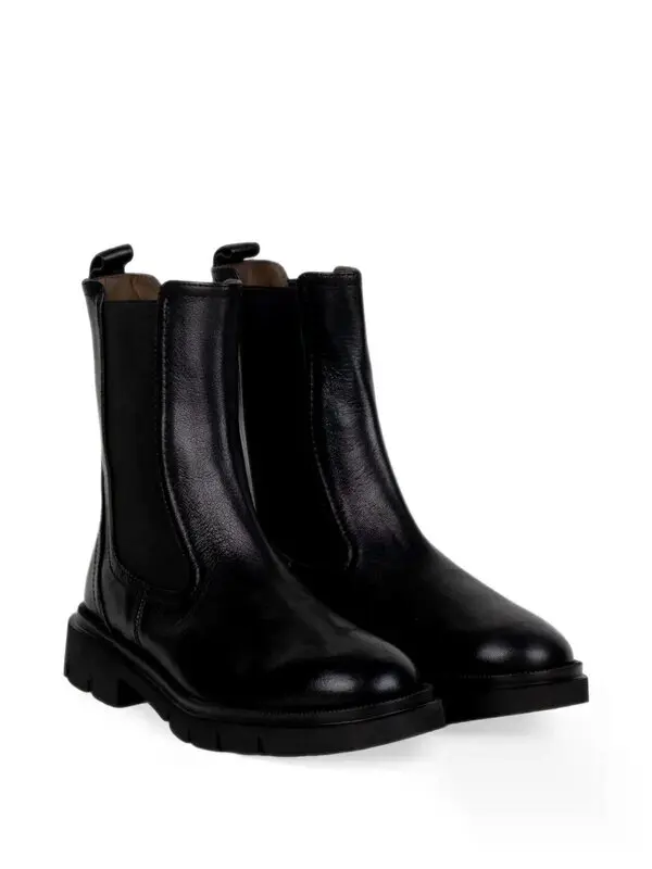 Status Elasticated Side-panel Chelsea Boots - Black