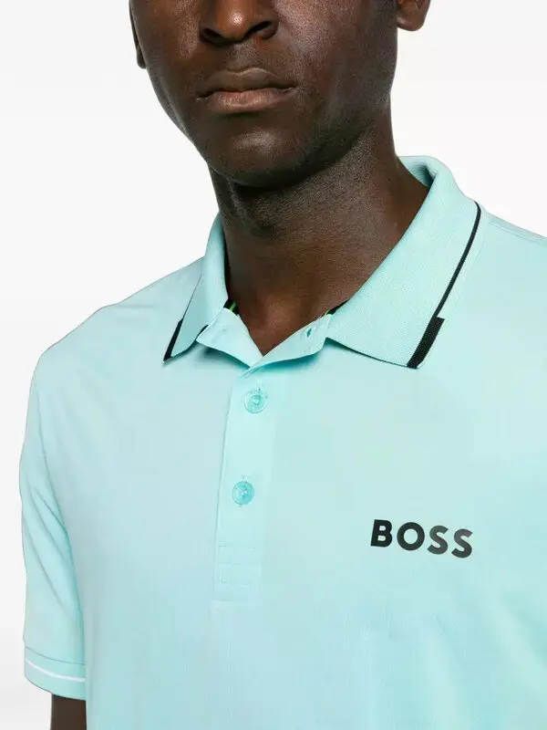 BOSS Logo-print Polo Shirt