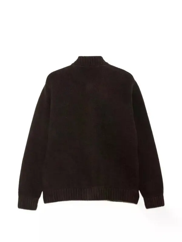 ZANONE Button-up Rib-trimmed Cardigan