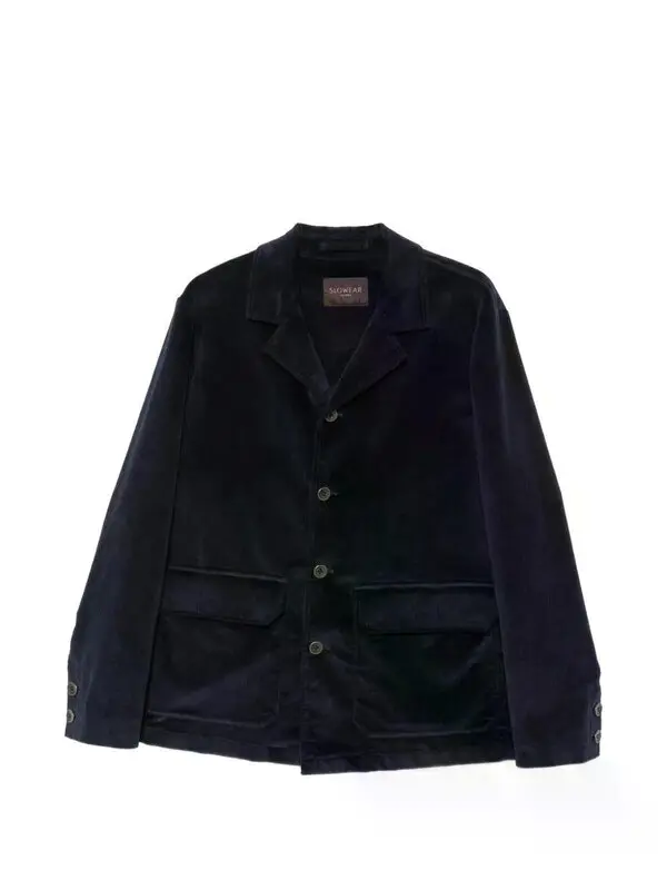 Incotex Corduroy-textured Button-up Jacket