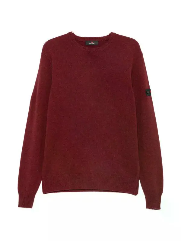 Peuterey Logo-patch Crew-neck Sweater