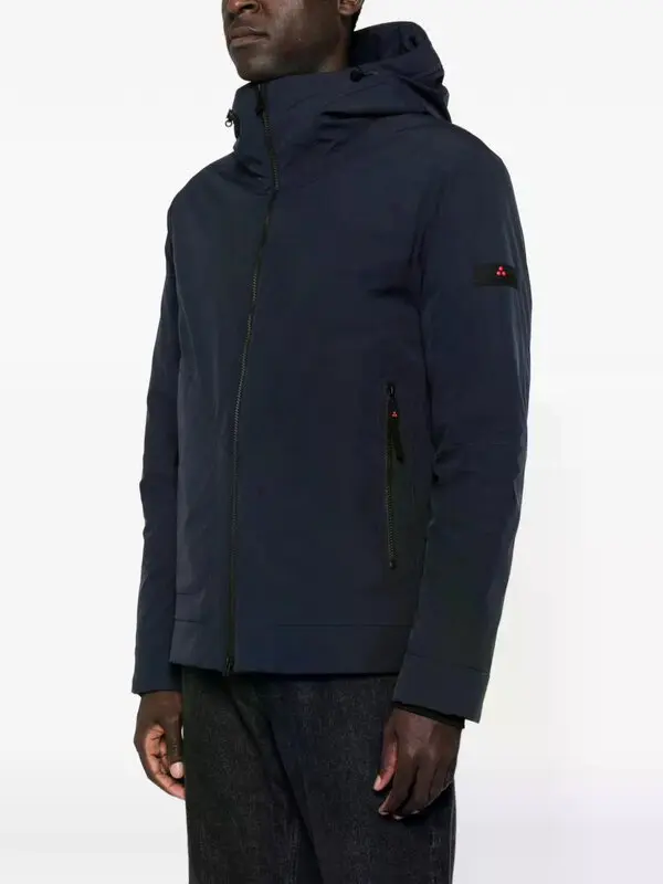Peuterey Hooded Logo-patch Jacket