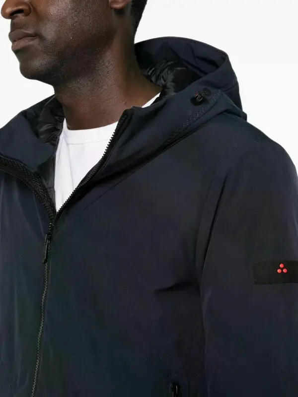 Peuterey Hooded Logo-patch Jacket