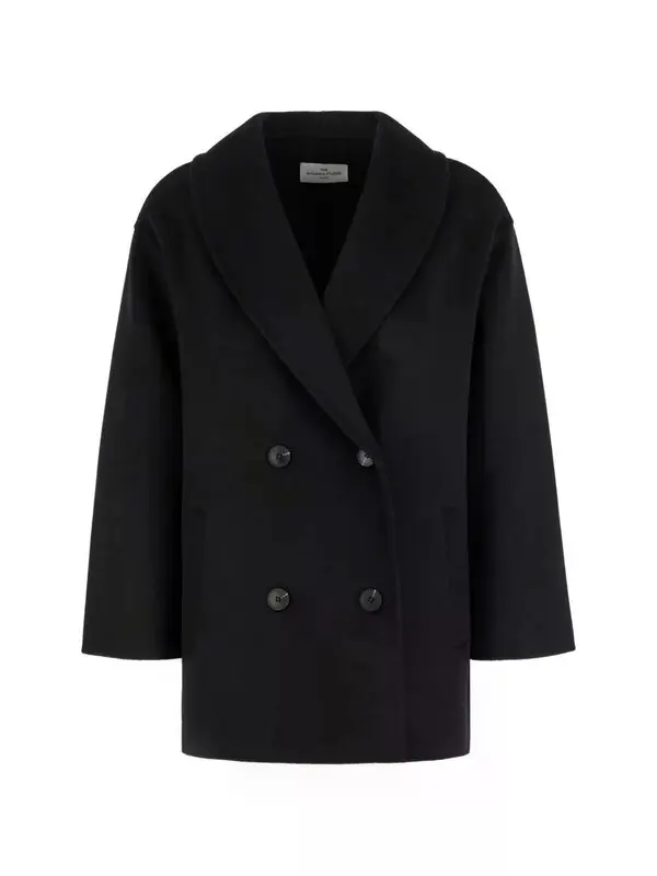 THE DYNAMIS STUDIO Double-breasted Wool Coat