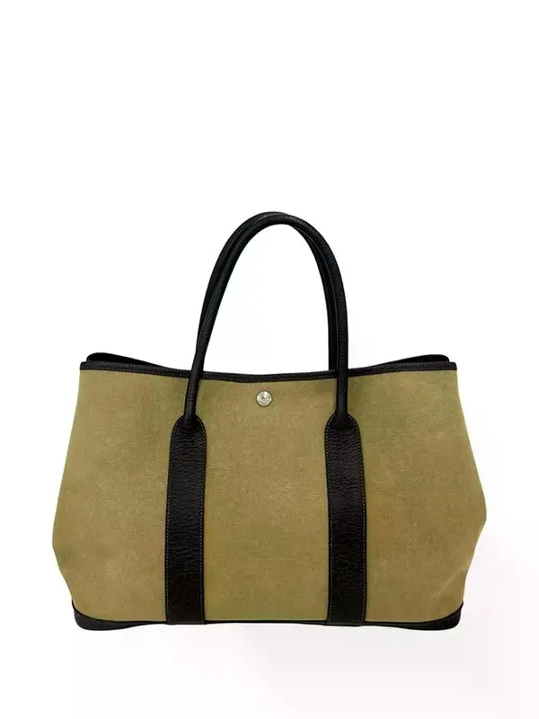 Hermès Toile And Negonda Garden Party 36 Tote Bag - Brown