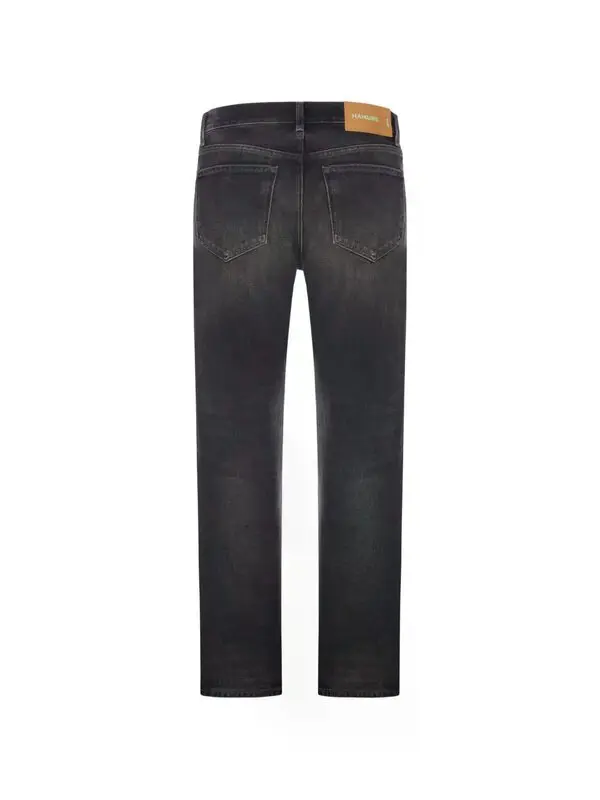 HAIKURE Faded-effect Straight-leg Jeans
