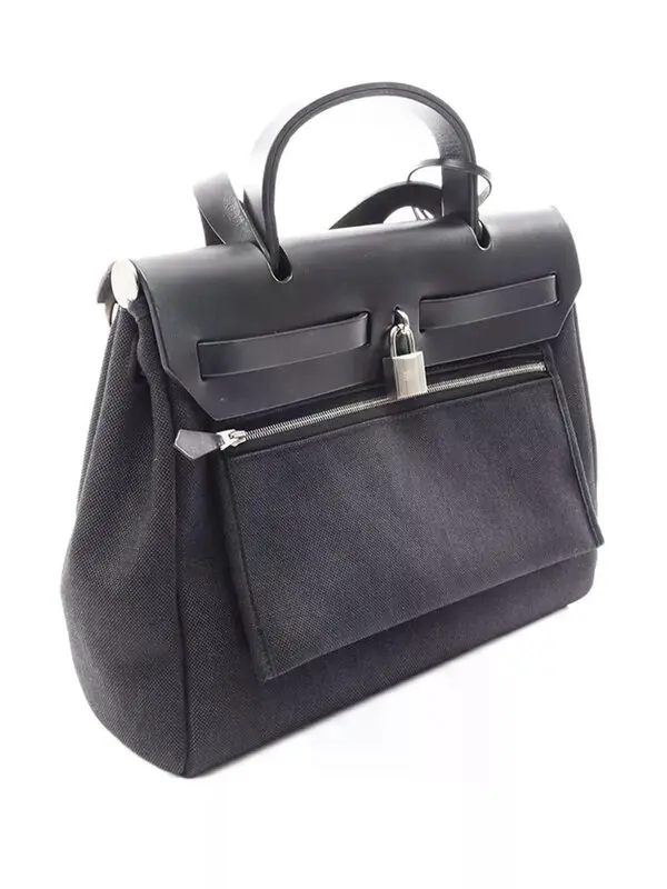 Hermès 2020 Toile Herbag Zip 31 Satchel