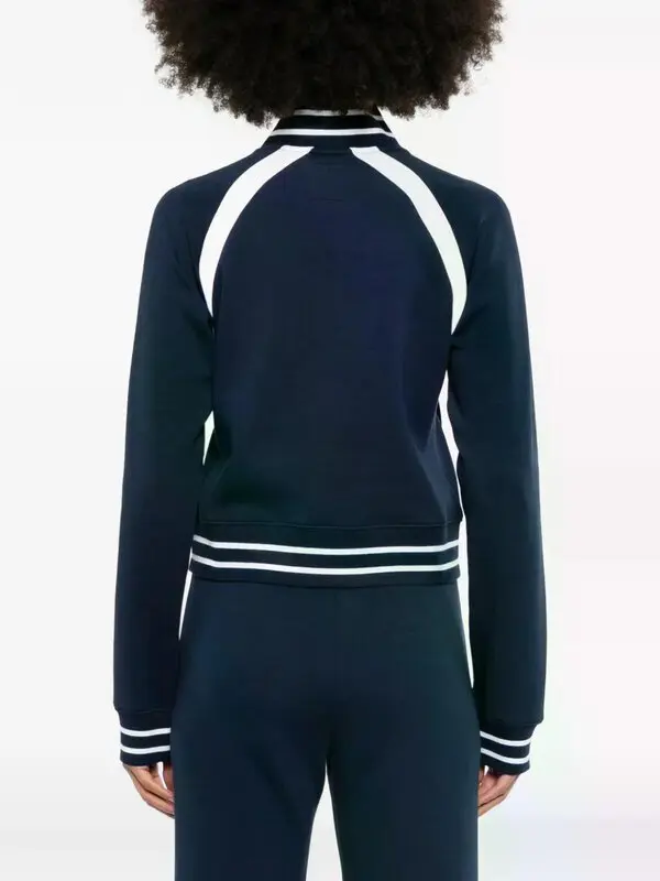 AGNES B. Logo-embroidered Jacket