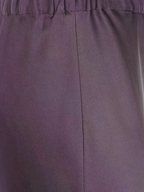 Antonelli Firenze Satin Finish Elasticated-waist Midi Skirt