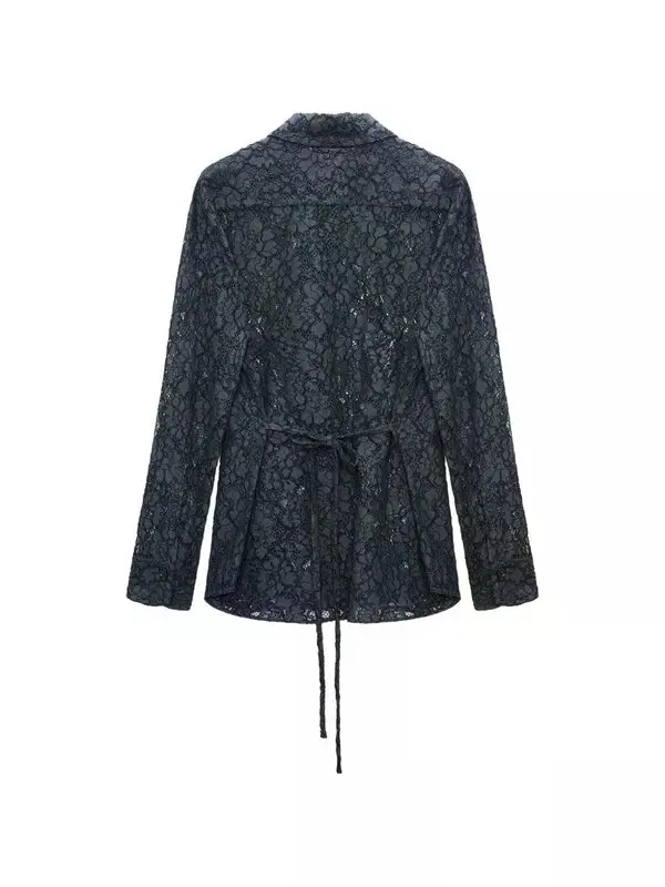 Dorothee Schumacher Powerful Guipure-lace Shirt