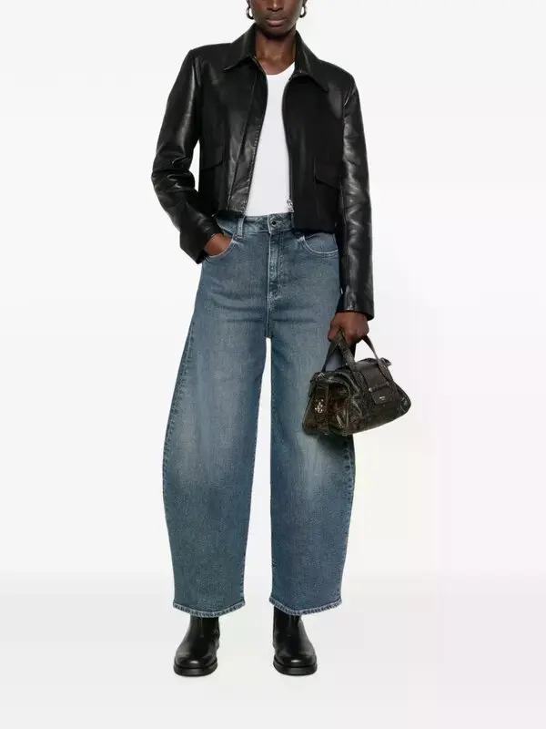 ICON DENIM LOS ANGELES Ginny Wide-leg Jeans - Blue
