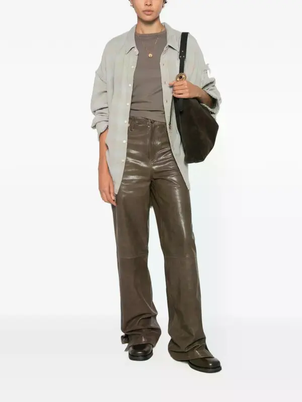 GOLDEN GOOSE Melany Leather Trousers