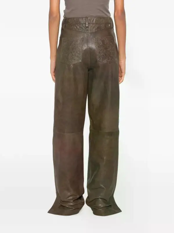 GOLDEN GOOSE Melany Leather Trousers