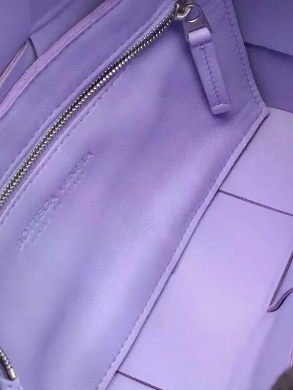 Bottega Veneta Nappa Intrecciato Cassette Crossbody Bag - Purple