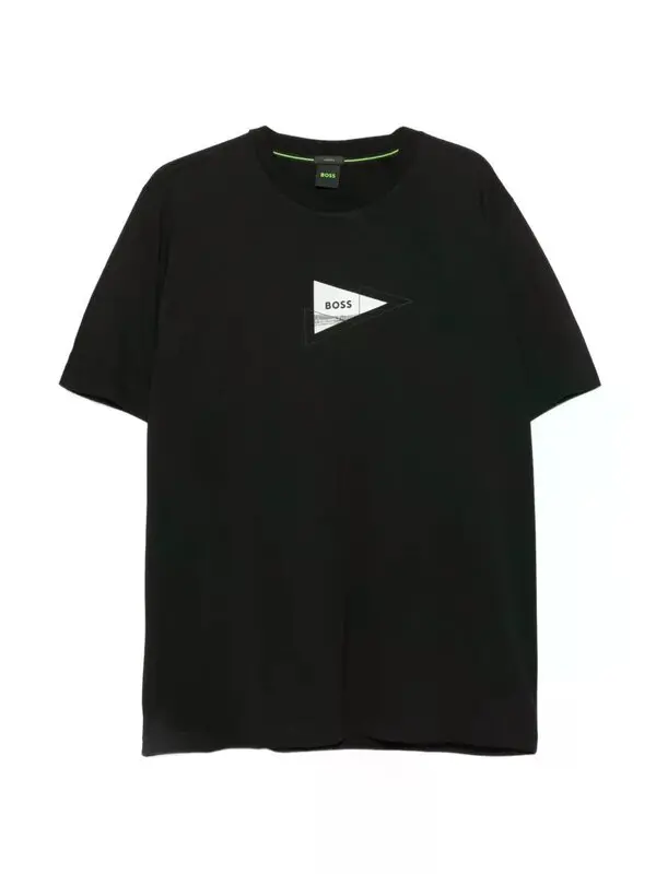 BOSS Logo-print T-shirt - Black