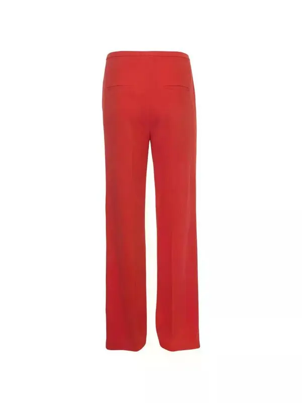 Alice + Olivia Straight-fit Crepe Trousers