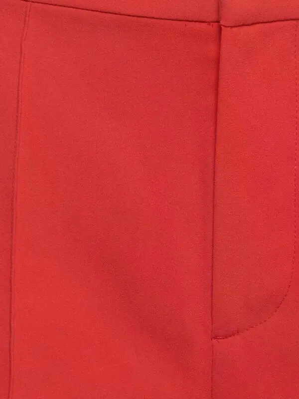 Alice + Olivia Straight-fit Crepe Trousers