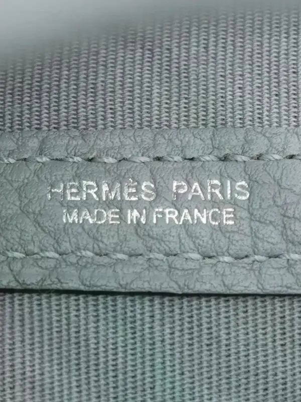 Hermès Toile And Negonda Garden Party 30 Tote Bag - Grey