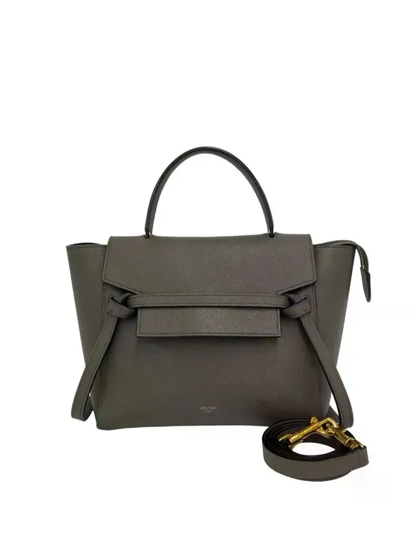 Celine 2017 Nano Grained Calfskin Belt Bag Satchel