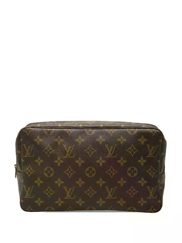 LOUIS VUITTON Monogram Trousse Toilette 28 Clutch Bag