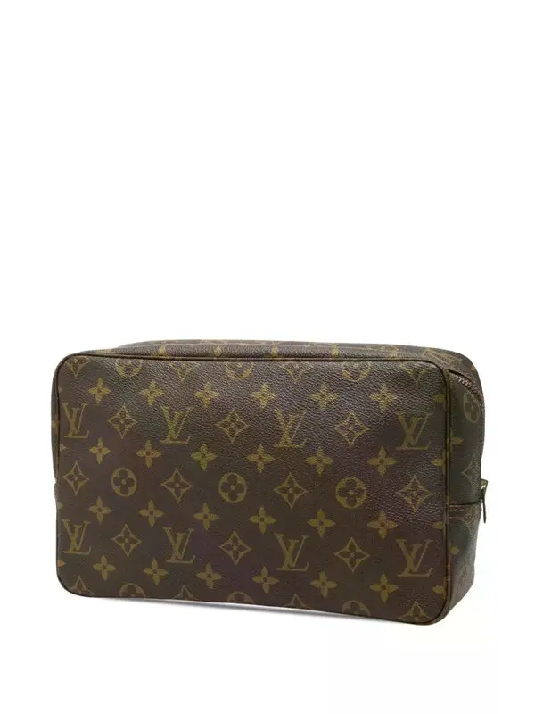 LOUIS VUITTON Monogram Trousse Toilette 28 Clutch Bag