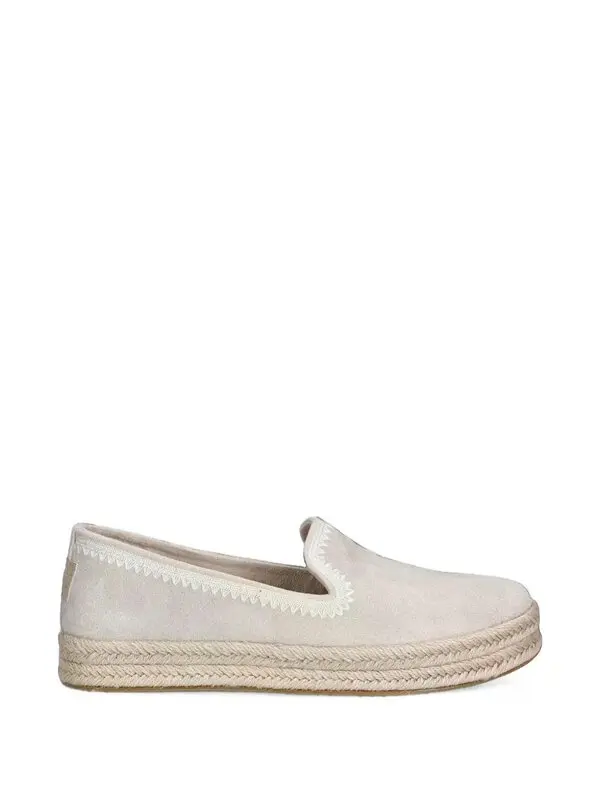 Toms Whipstitch-trim Platform Espadrilles