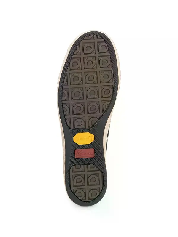 Visvim Distressed-effect Lace-up Sneakers