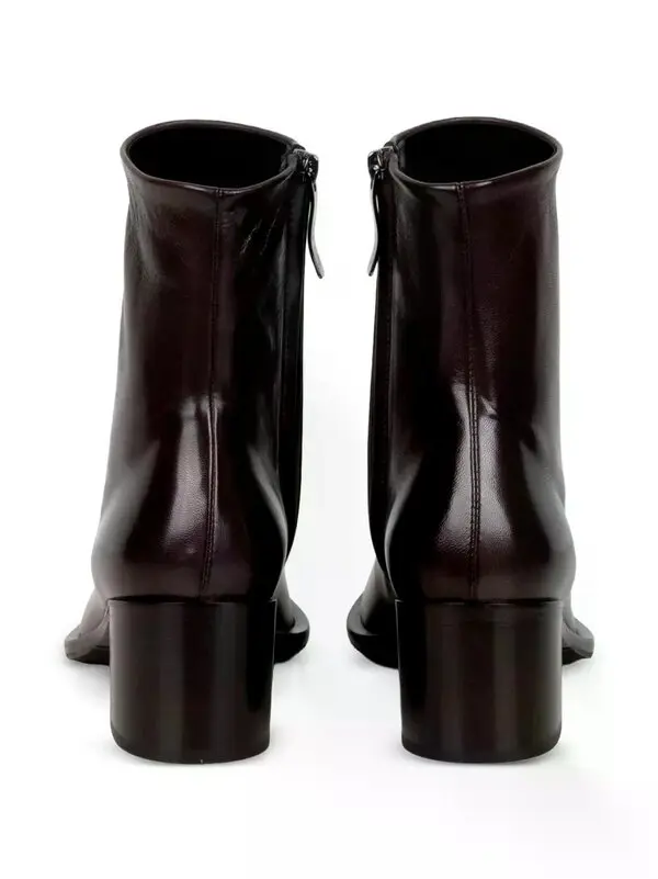 LORENZO MASIERO Leather Ankle Boots