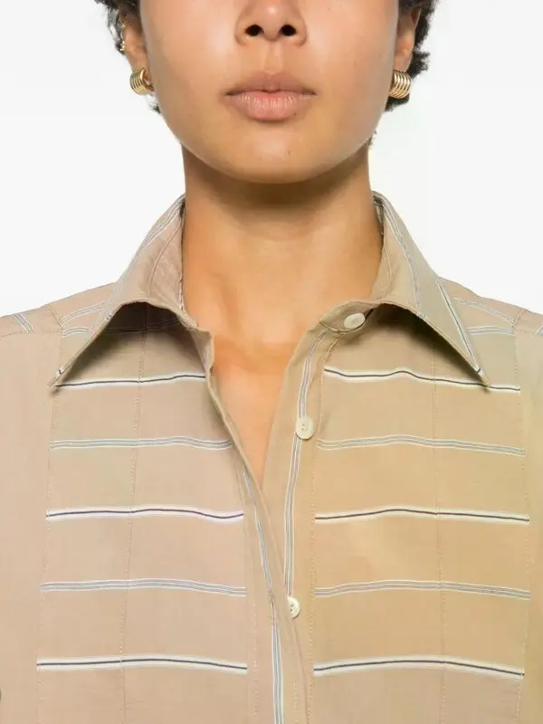 Moschino Striped Short-sleeve Shirt