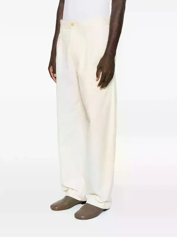 FORTELA Pleated Straight-leg Trousers