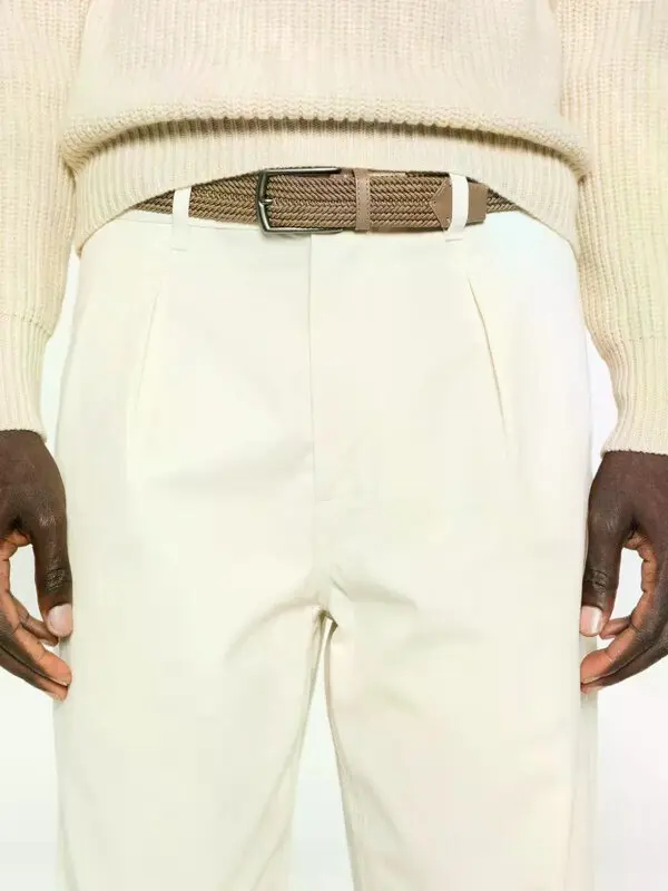 FORTELA Pleated Straight-leg Trousers