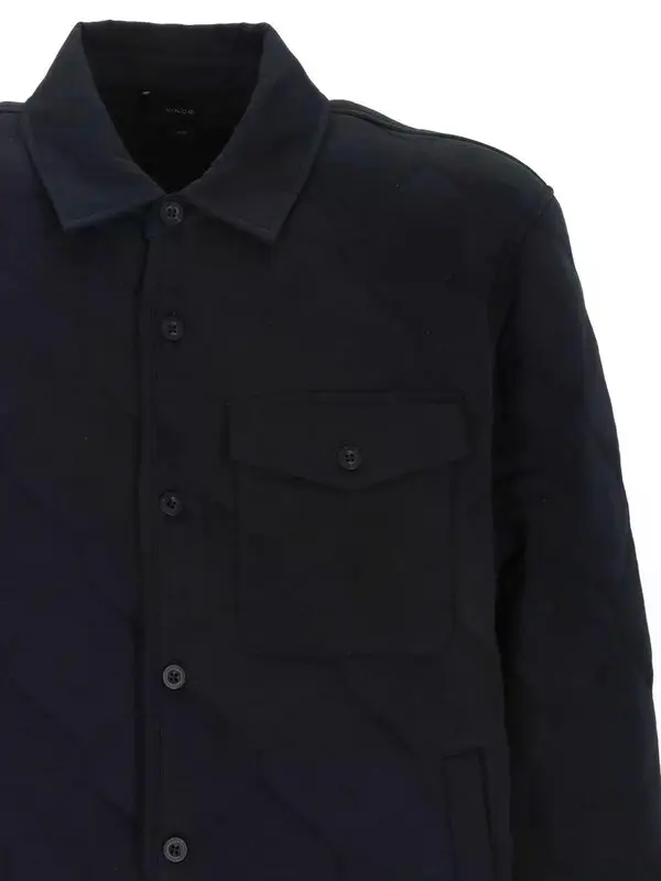 Vince Quilted Shirt Jacket