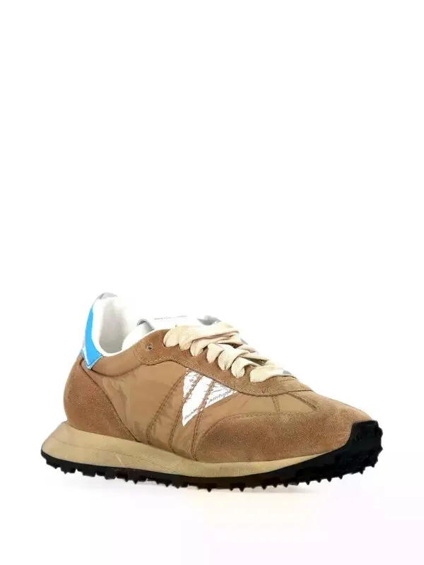 RUN OF Suede-panelled Sneakers