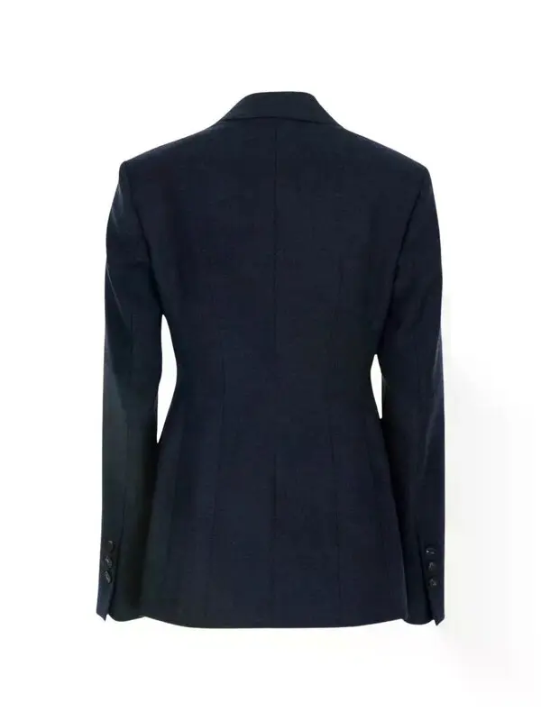 TELA Double-breasted Peak-lapels Blazer
