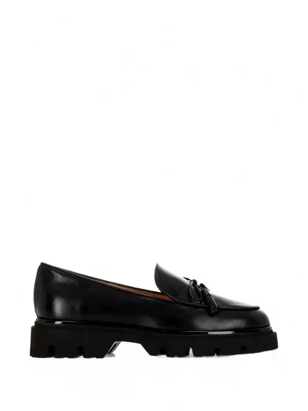 Status Tassel-detail Leather Loafers